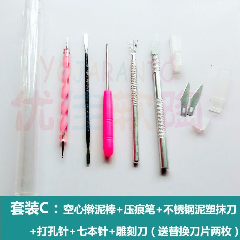 DIY Ceramic Clay Tool Kit Soft Pottery Sculpting C... – Grandado