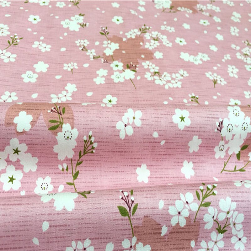 160cm Width Graceful Blooming Blue & Pink Japan Sa... – Grandado