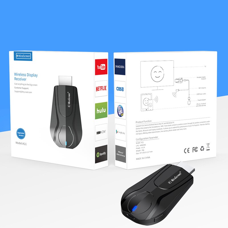 TV stick 1080p 2.4G wireless mirascreen display fi... – Grandado