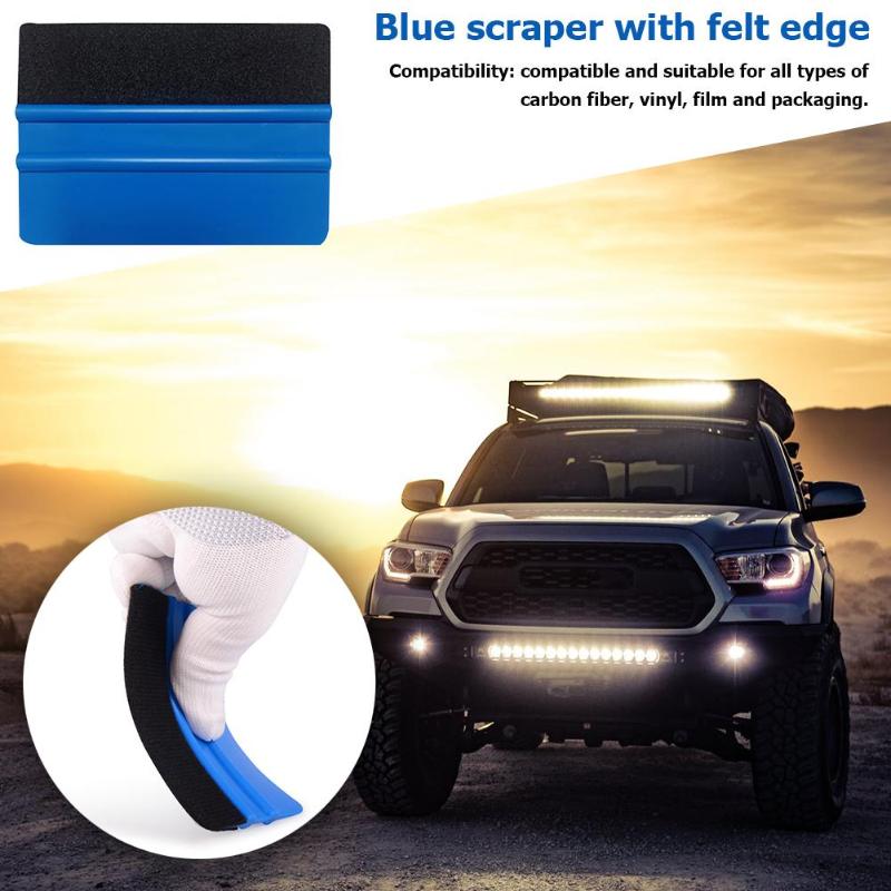 Bil vinyl wrap film kort gummiskraber bil folie in... – Vicedeal