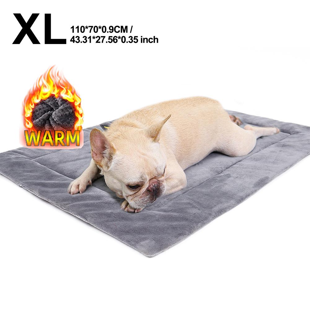 Self Heating Pet Bed Comfortable Flannel Dog Mat C... – Vicedeal