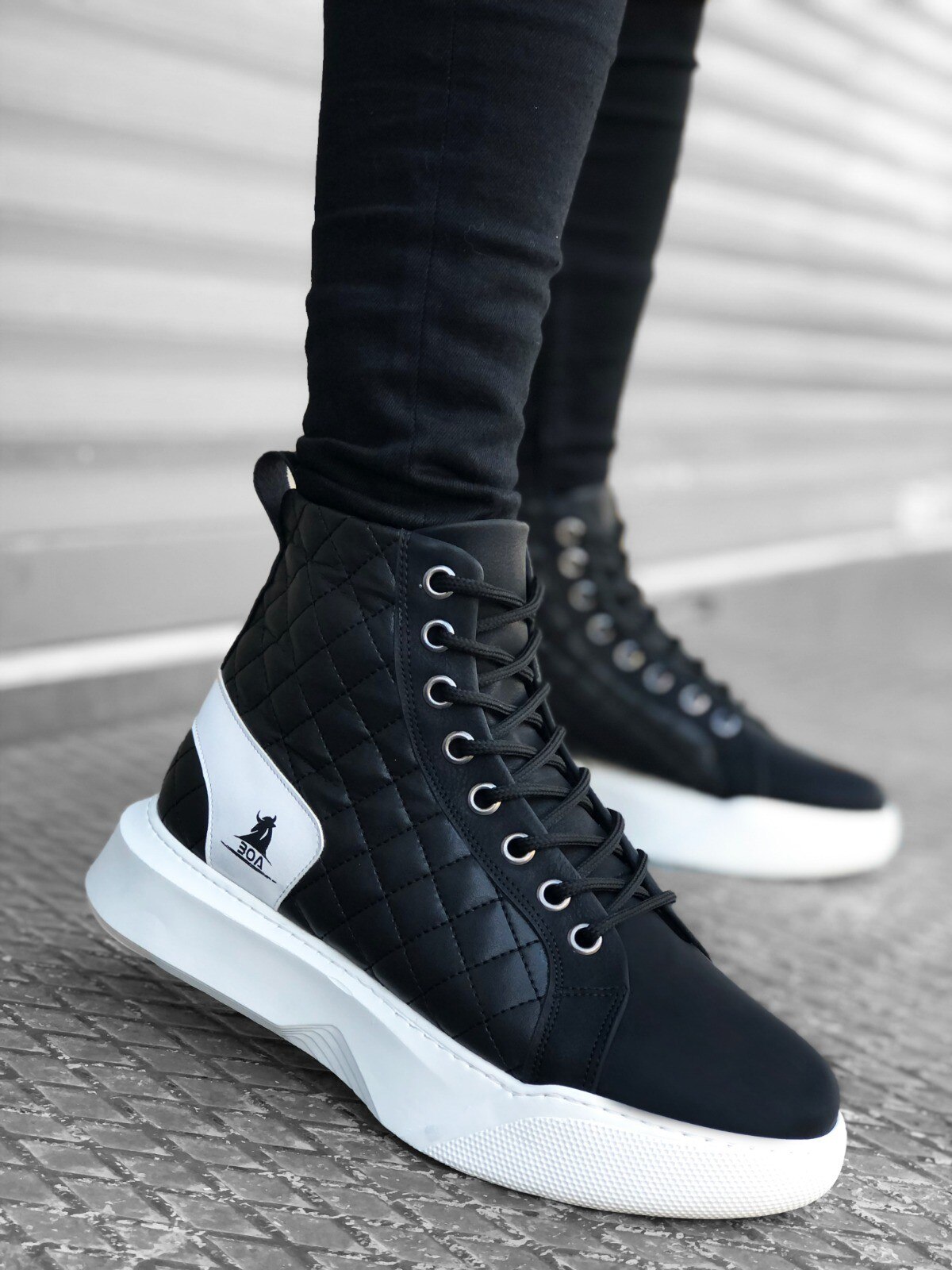 BA0159-Botas deportivas de suela alta para hombre,... – Grandado
