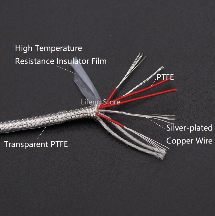PT100 OD 3.7mm 6Cores Temperature Thermal Resistan... – Grandado