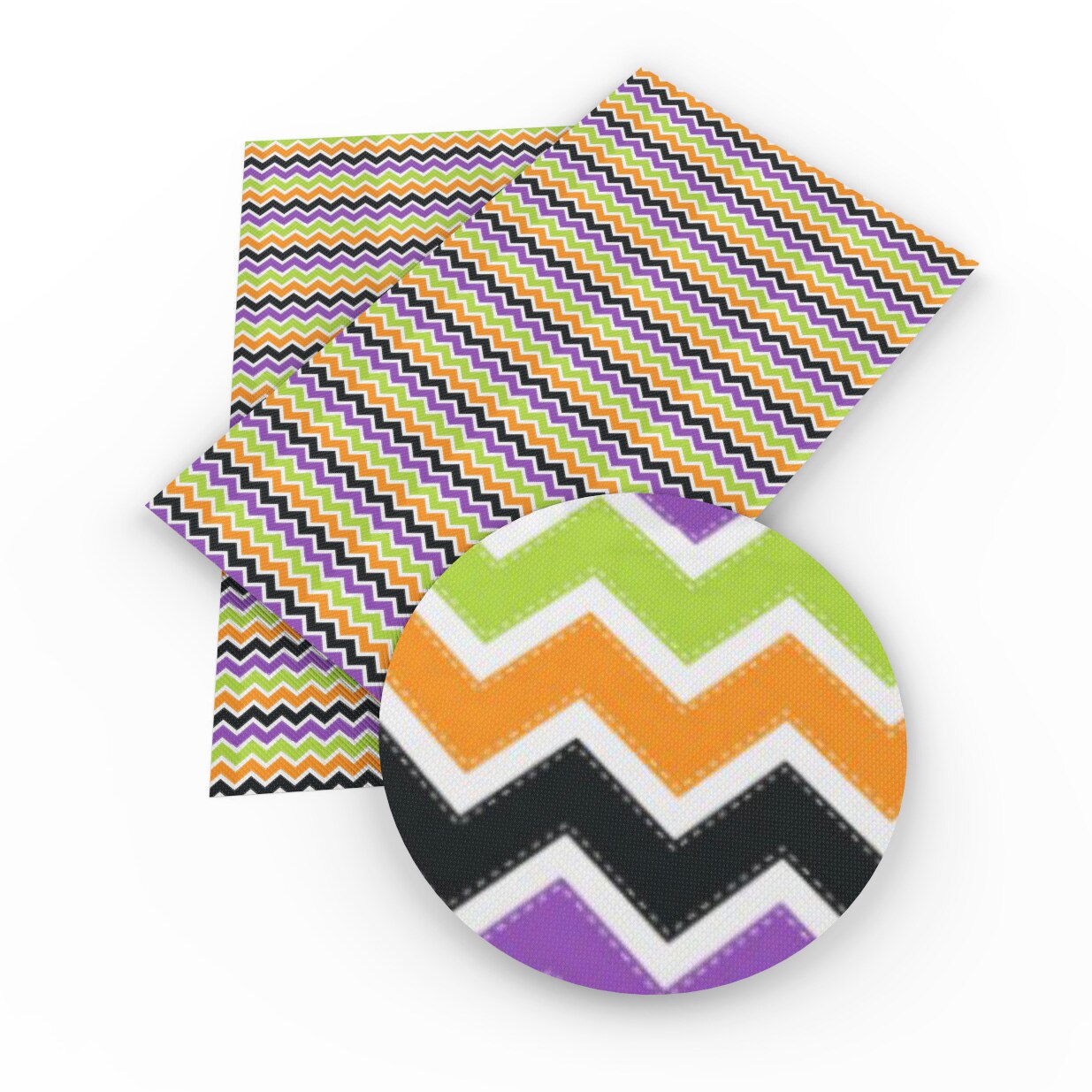 30*140cm geometriske græskarprintede ark af syntet... – Grandado