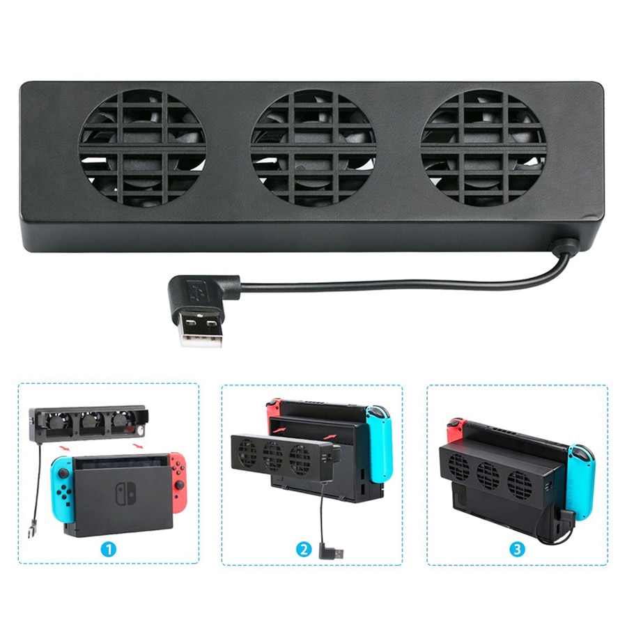 3 External USB Cooling Fans for Nintend Switch Doc... – Grandado