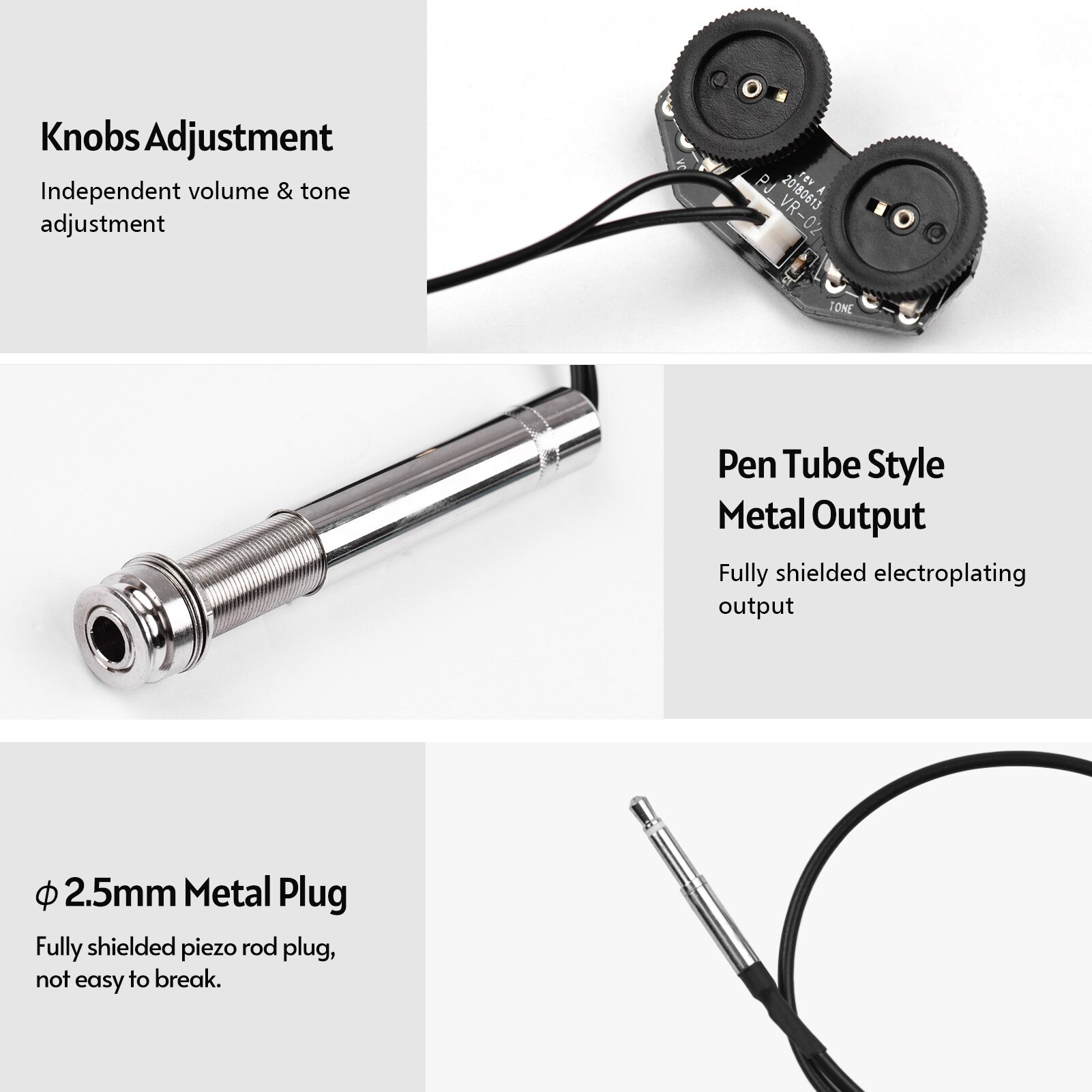 Sound Hunter PJU-02 Pen Tube Style Acoustic Piezo ... – Grandado