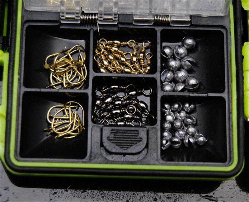 100 Pcs/Box Rock Fishing Set Fishing Tackle Box Sw... – Grandado