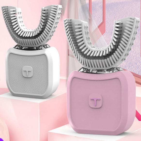 U-shaped 360° Automatic Sonic Electronic Toothbrus... – Vicedeal