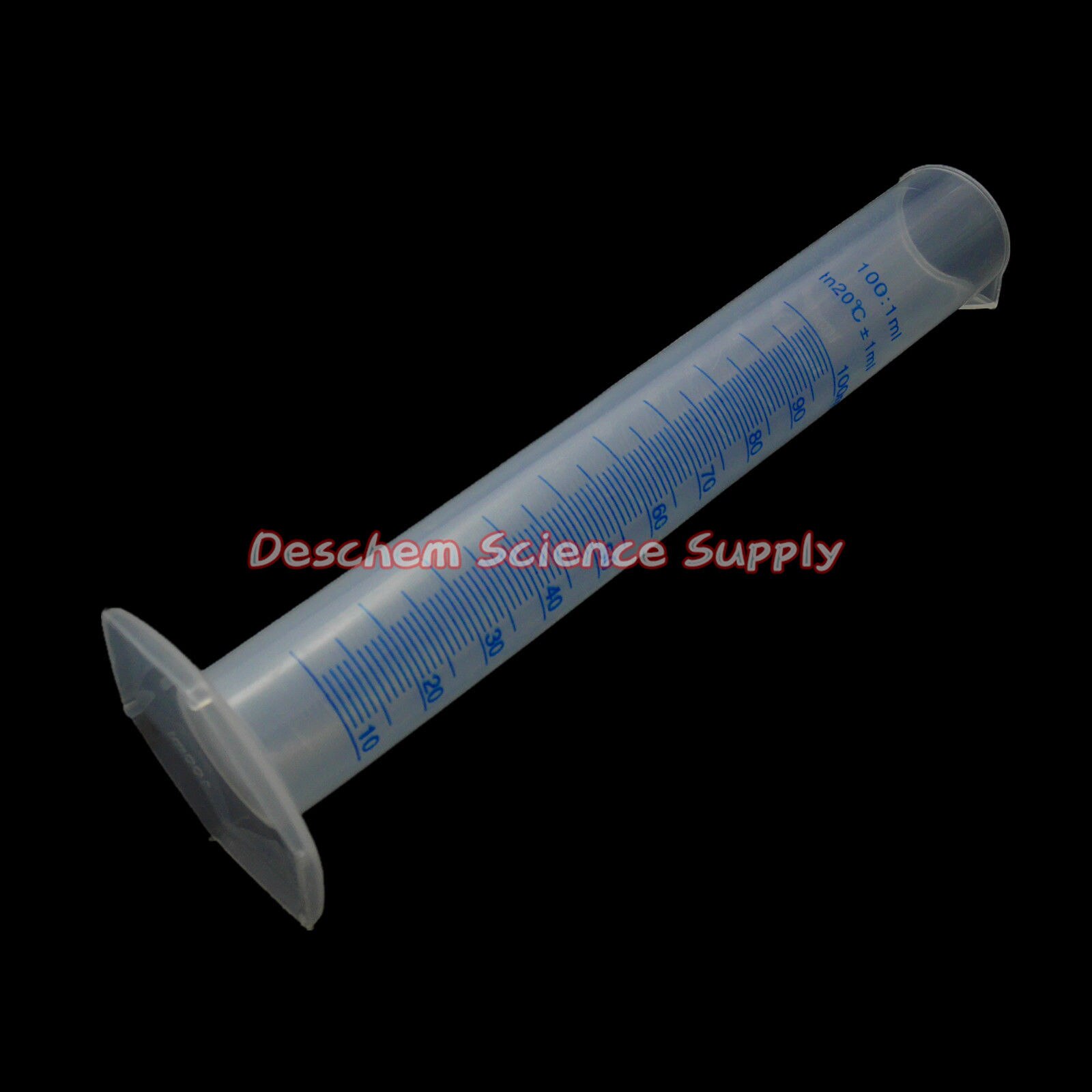 100mL Polypropylene Measuring Cylinder,Blue Gradua... – Grandado