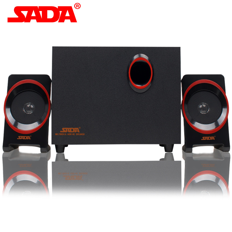 SADA SL-8018 Multimedia PC Holz Lautsprecher USB 2... – Vicedeal