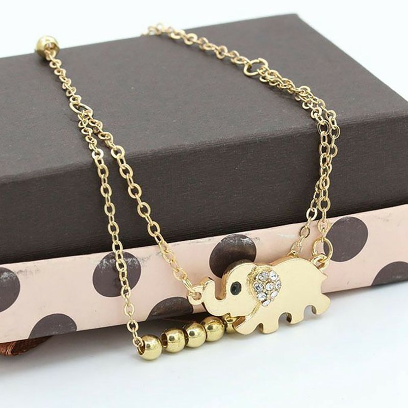 Elephant Anklet Bracelet Simple Style Foot Jewelry... – Vicedeal