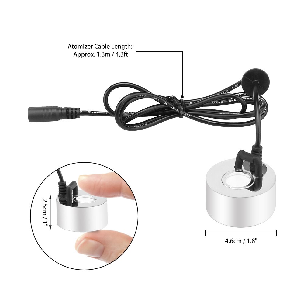 Luchtbevochtiger Ultrasone Mist Maker Industriële ... – Vicedeal