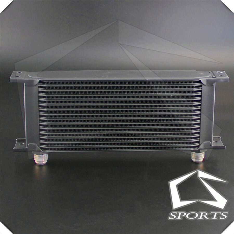 Universal Aluminum Oil Cooler 16 Row AN10 Oil Cool... – Vicedeal