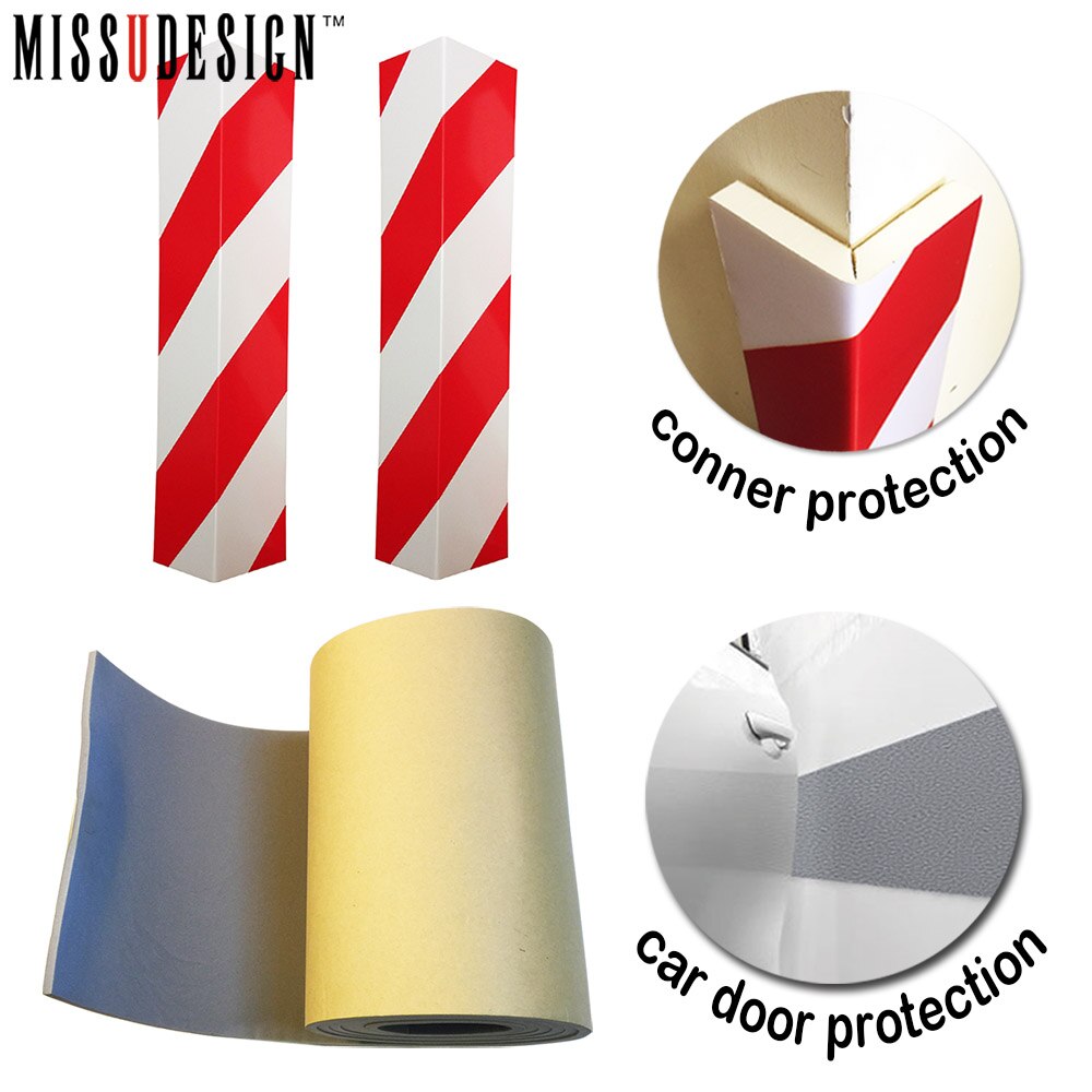 Car 3d Sticker Door Bumper Anti Scratch Guard Gara... – Grandado