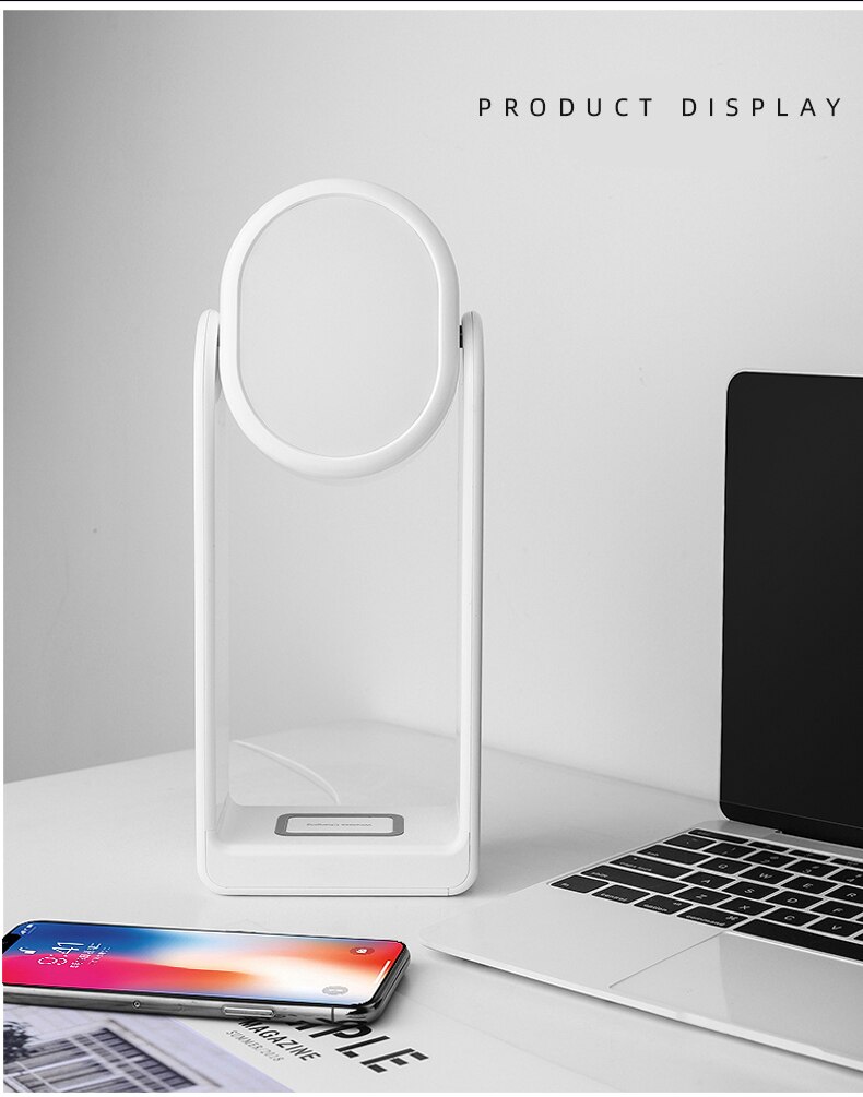 Wireless Charger Light Desk Lamp Chargers LED Smar... – Vicedeal