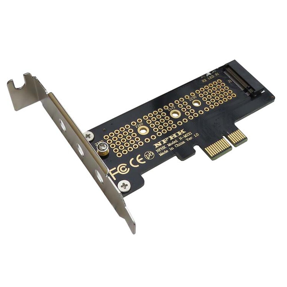 NVMe PCIe M.2 NGFF SSD vers PCIe x1 carte adaptate... – Grandado