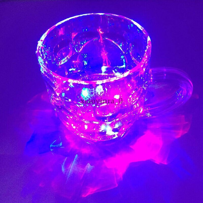 LED Glass-Mugs Glow Home Bar Flashing Glowing Wate... – Vicedeal