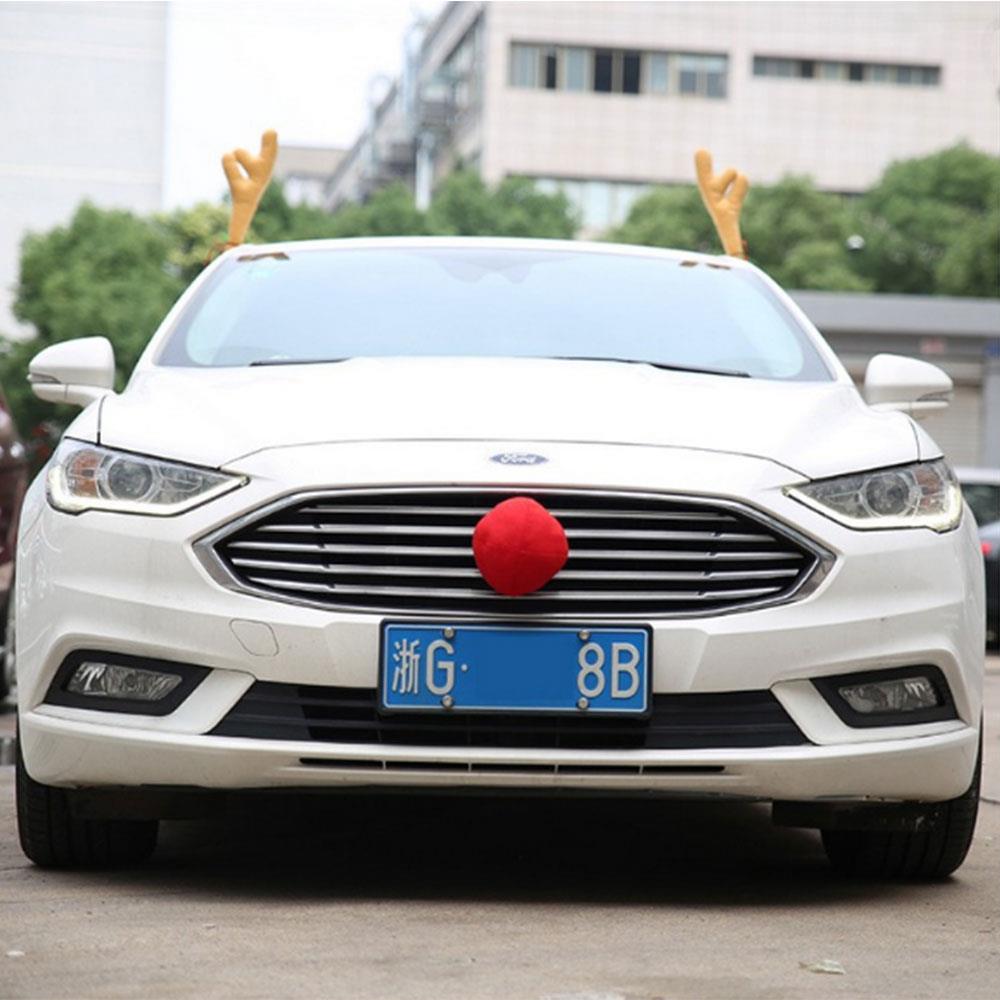 1Set Fashionable Funny Christmas Yellow Antlers De... – Vicedeal