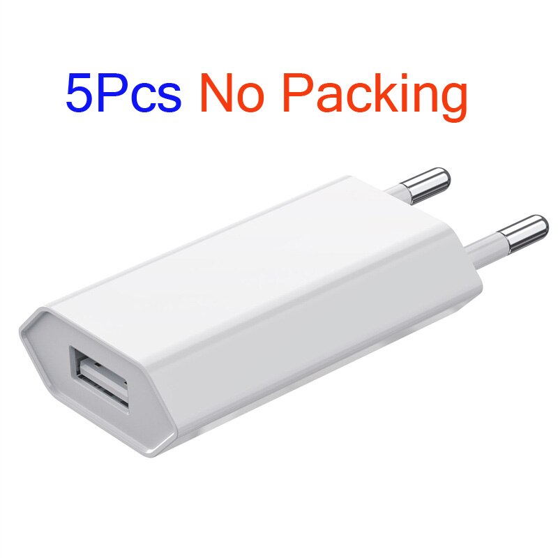10Pcs Verpakking Originele 5V 1A Wall Charger Usb ... – Vicedeal