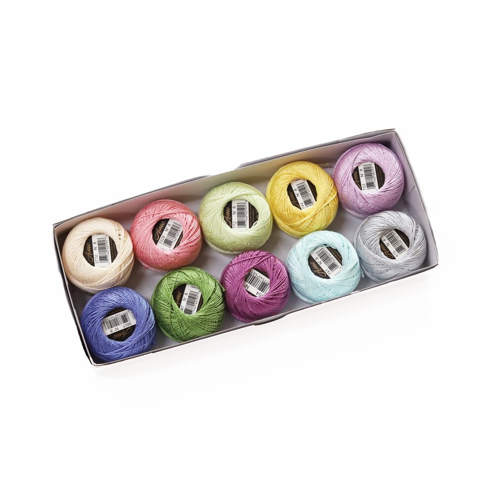 AMO Size 8 Double Mercerized Egyptian Long Staple ... – Grandado