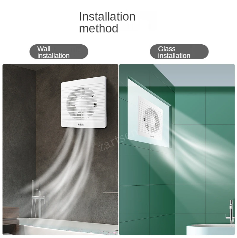 4/6/8Inch Extractor Ventilation Fan Exhaust Air Bl... – Grandado