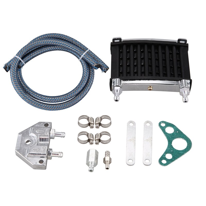 Motorcycle Engine Oil Cooler Cooling Radiator Alum... – Vicedeal