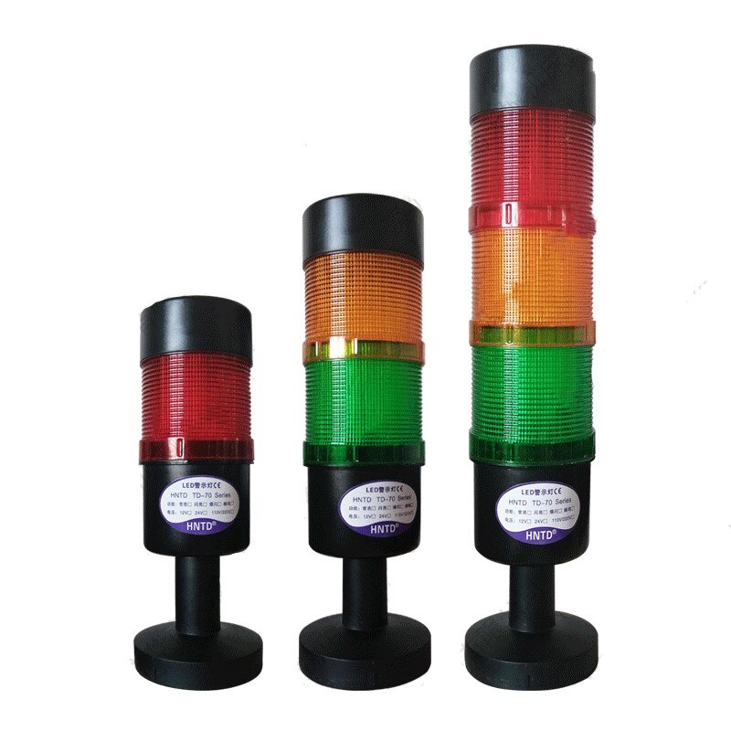 Dia 70mm LED Stack Lamp Industrial Signal Tower Al... – Vicedeal