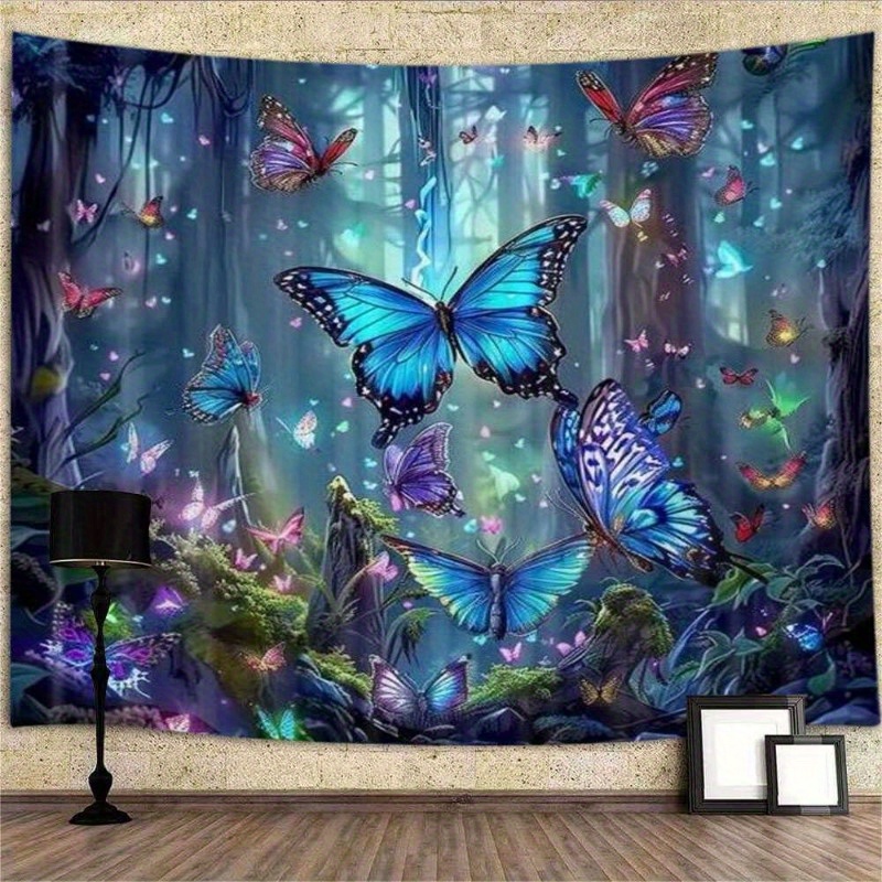 1 unik "drömskogsträdgård" livfull väggdekoration ... – Grandado