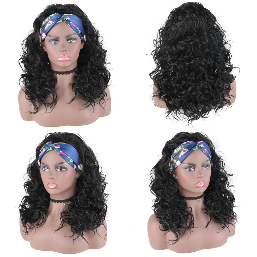 Synthetic Long Body Wave Headband Ponytail for Bla... – Grandado