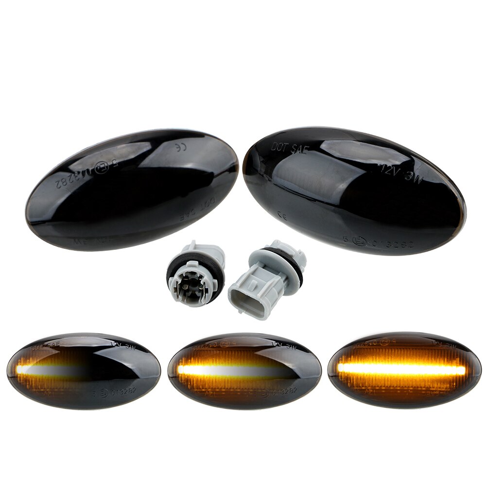 2Pcs Led Dynamische Side Marker Richtingaanwijzer ... – Grandado