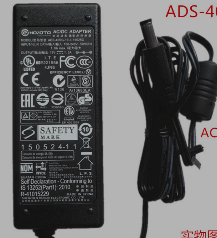 S200HQL 19 V 1.3A originele power adapter ADS-40SG... – Grandado