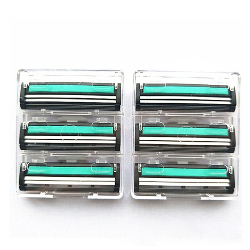 3pcs/box Razor Blade For Men Face Care 2Layers Sha... – Grandado