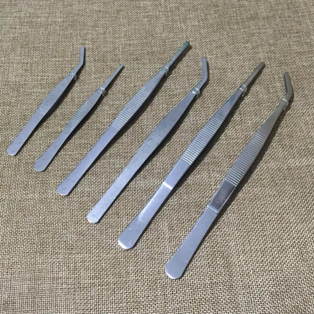 6 Types Of Stainless Steel Feeding Tweezers Straig... – Grandado