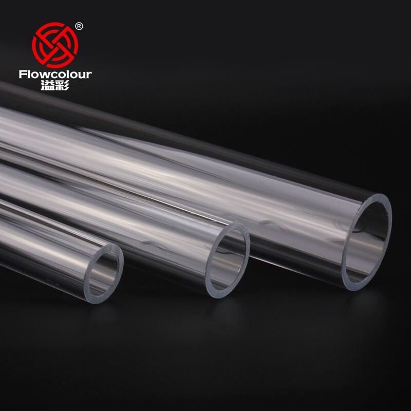 Flowcolour 2pcs 25mm Transparent Acrylic Pipe Luci... – Vicedeal
