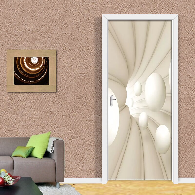3D Door Sticker Forest Wall Mural Art 3D Abstract ... – Grandado