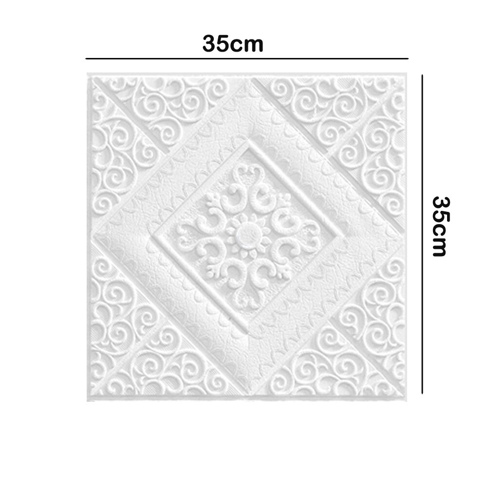 3D Foam Wall Panels Self Adhesive Ceiling Stickers... – Grandado