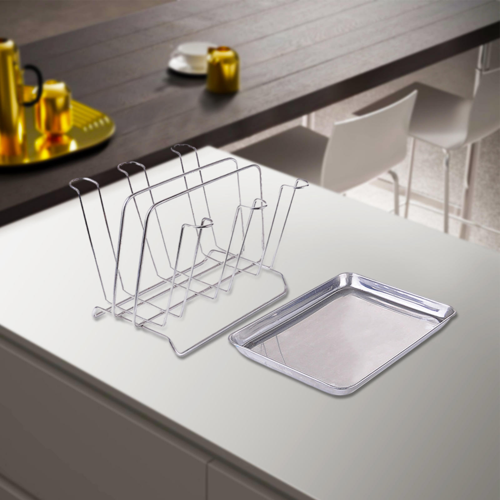 Edelstahl Tasse Trocknen Gestell-Stand mit 6 Haken... – Grandado