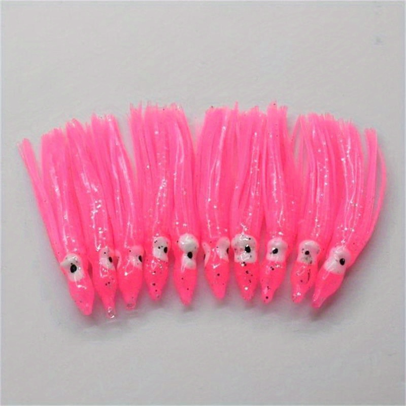 10pc Lifelike Squid Glow Lure, Luminous Artificial... – Grandado
