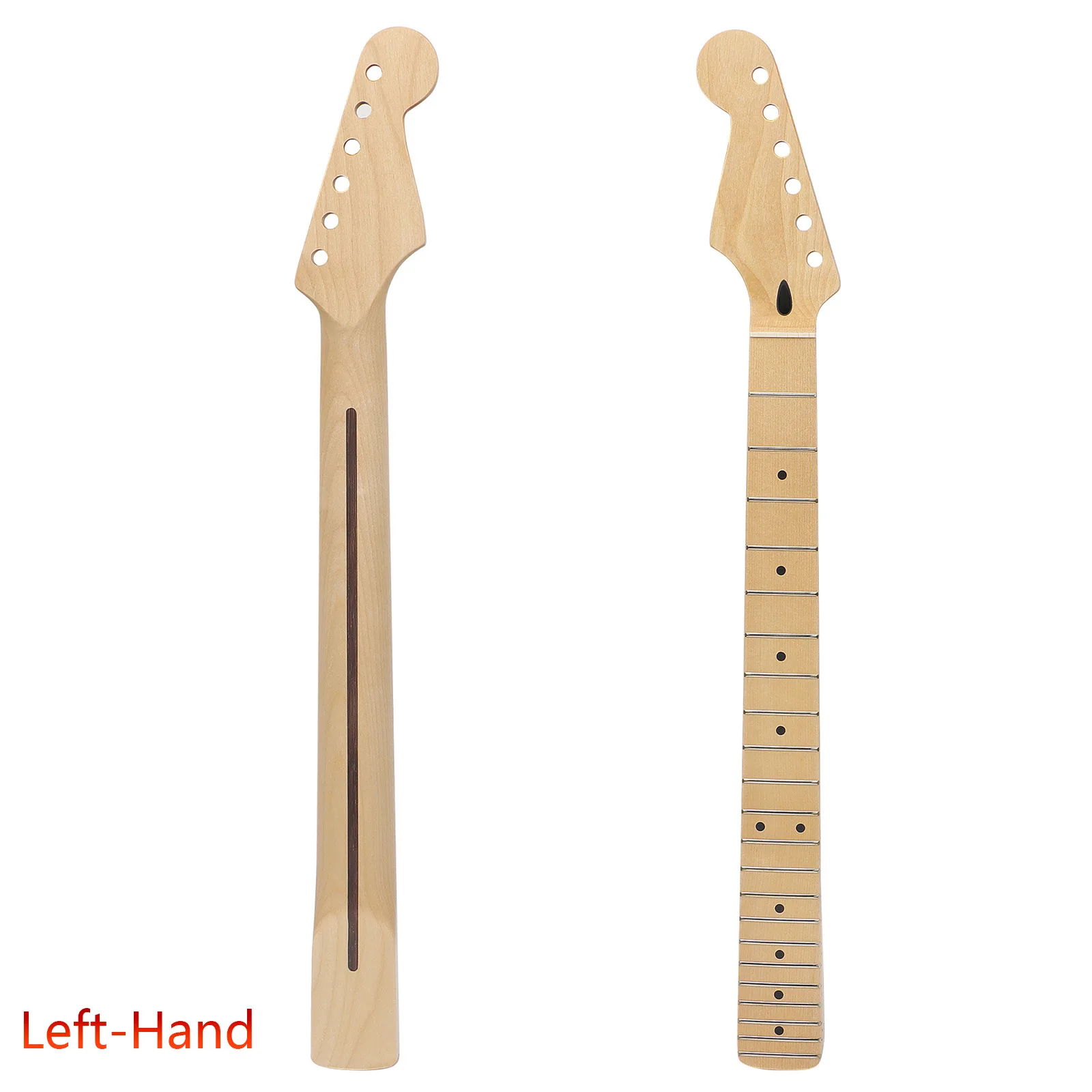 [Matte] 22 Frets ST Electric Guitar Neck Maple Fin... – Grandado