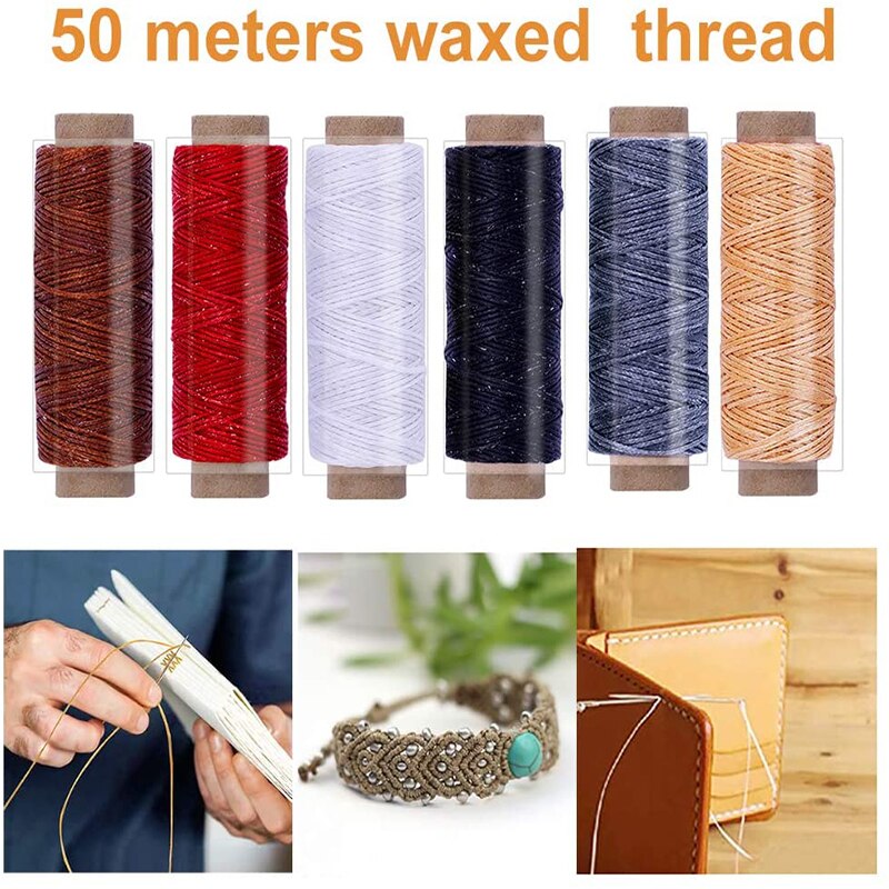 LMDZ Leather Working Tool Kit Leather Sewing Repai... – Grandado