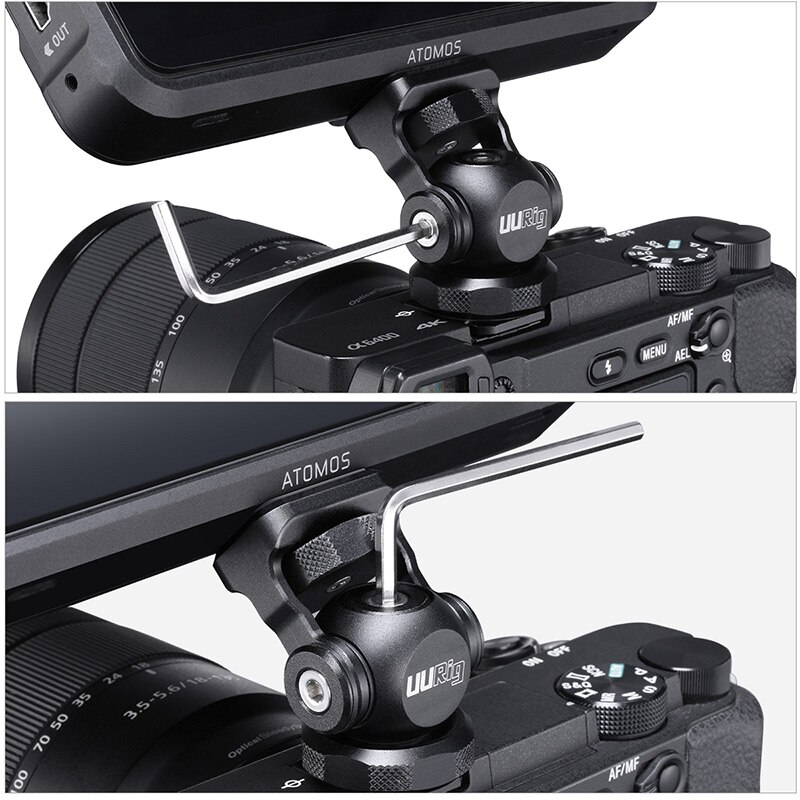 DSLR Camera Monitor Mount Bracket Holder Mini Robo... – Grandado