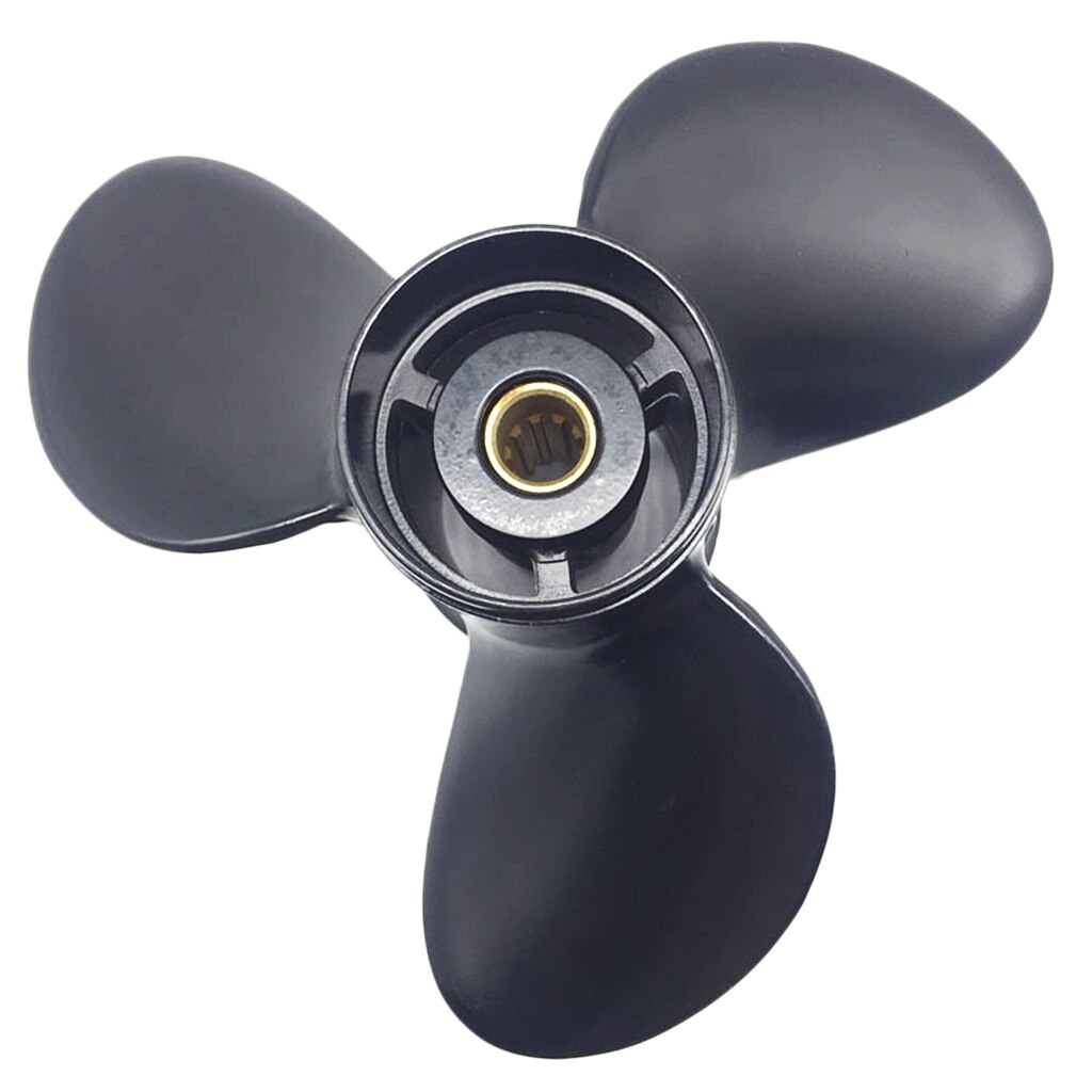 Black Boat PROP PROPELLER 3 Blade Aluminum for Suz... – Grandado