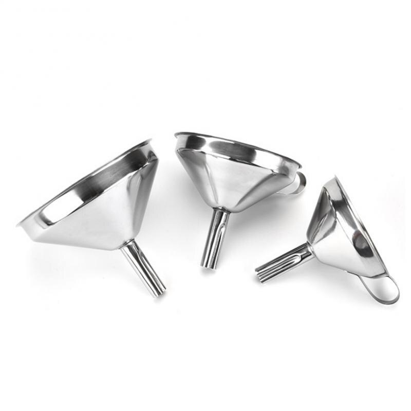 Stainless Steel Cone Funnel Pour Oil Wine Liquid H... – Grandado