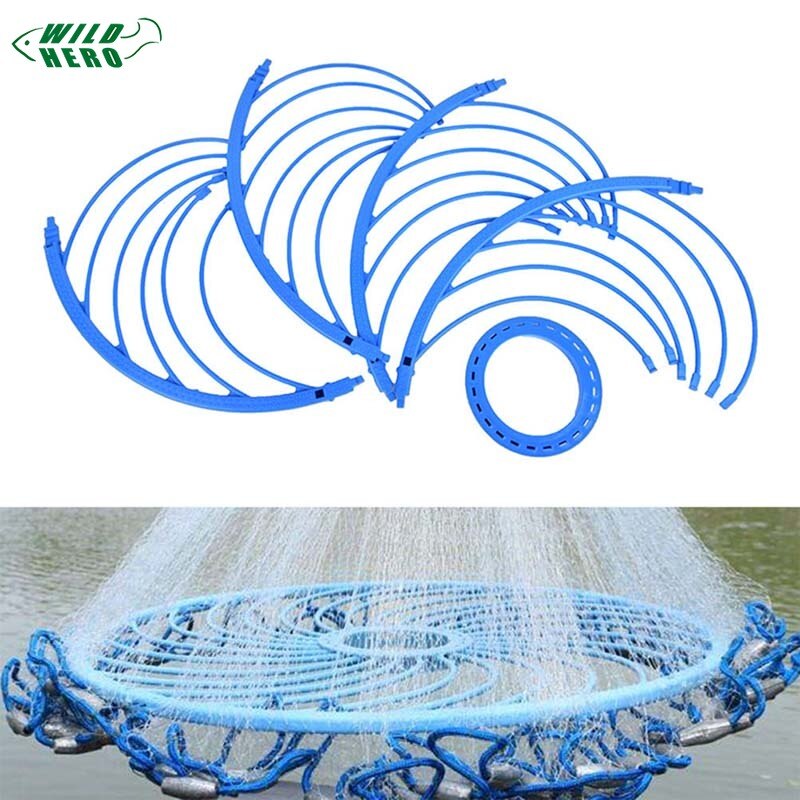 Wildhero 48cm Cast Net Fishing Net Ring Rope Fishi... – Vicedeal