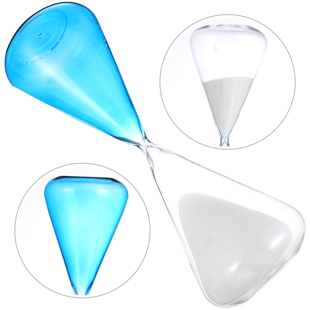 Nordic Style Hourglass Glass Transparent Glass San... – Grandado