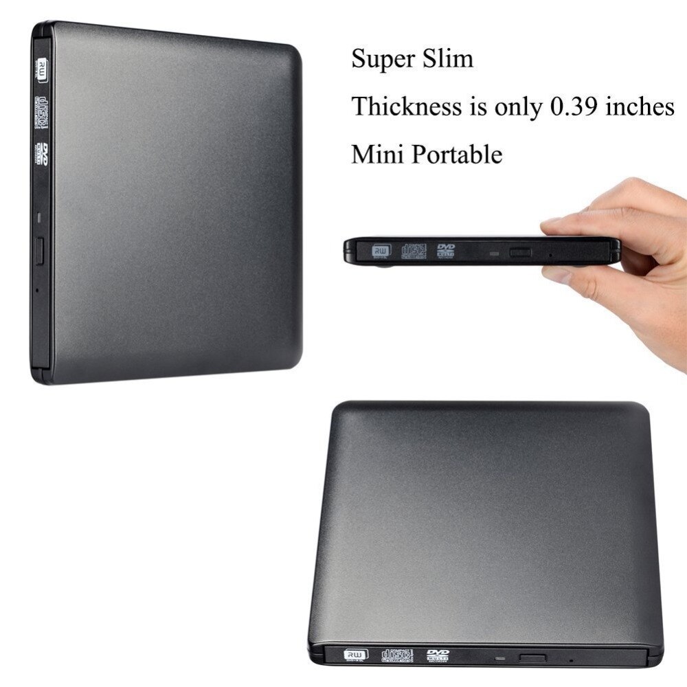 External Slim USB 3.0 DVD Burner DVD-RW VCD CD RW ... – Grandado