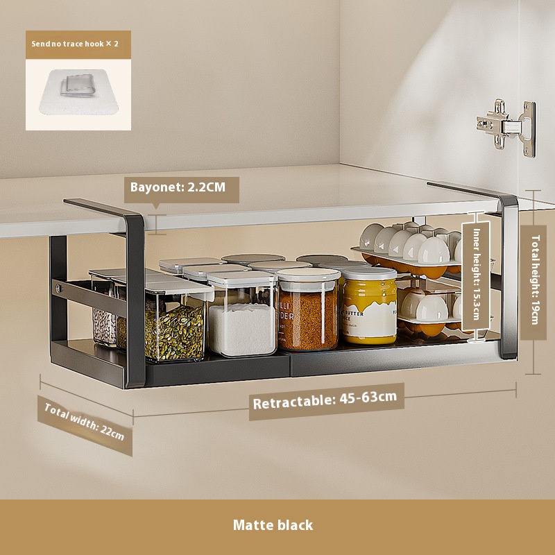 Expandable Cabinet Storage Shelf Layered Spice Han... – Vicedeal