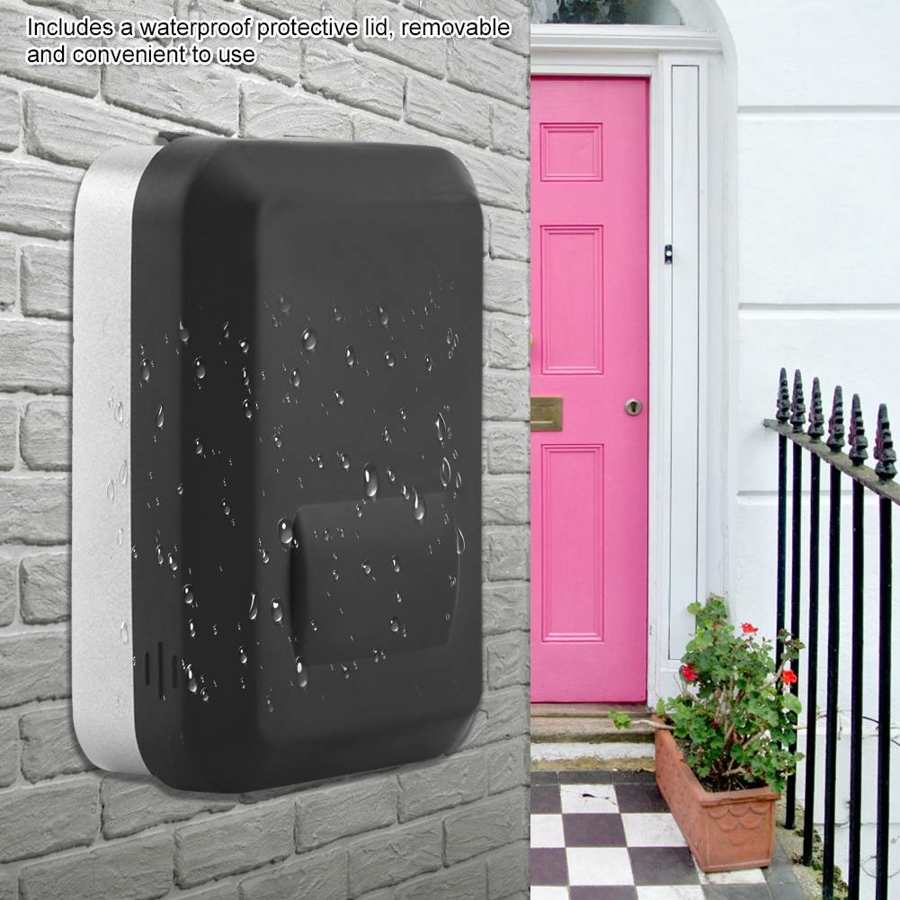 Password Lock Solid Compact Outdoor Wall Mounted S... – Grandado