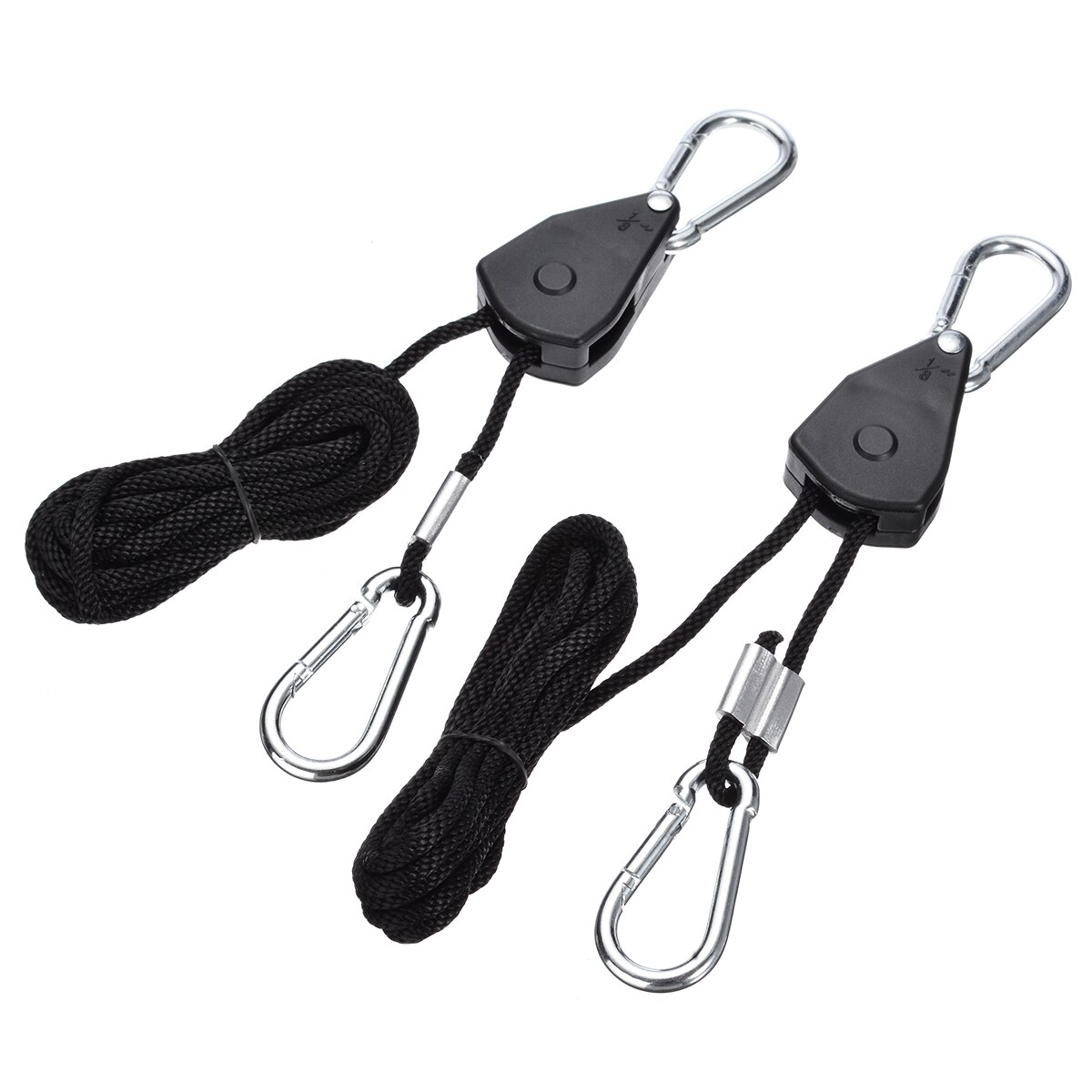 2pcs 1/8 Inch 150 LBS Adjustable Rope Ratchet Quic... – Vicedeal