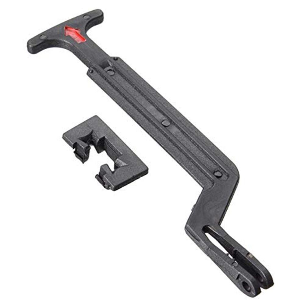 Black Bonnet Hood Release Rod Lock Latch Handle OE... – Grandado